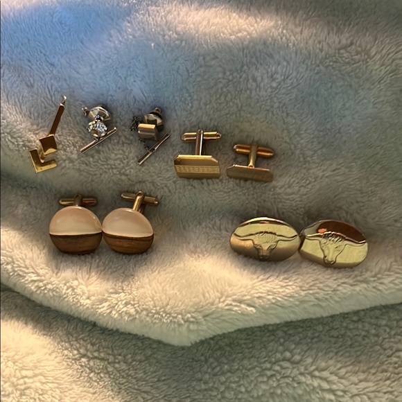 Accessories | Gold And Silver Cufflink Sets | Poshmark
